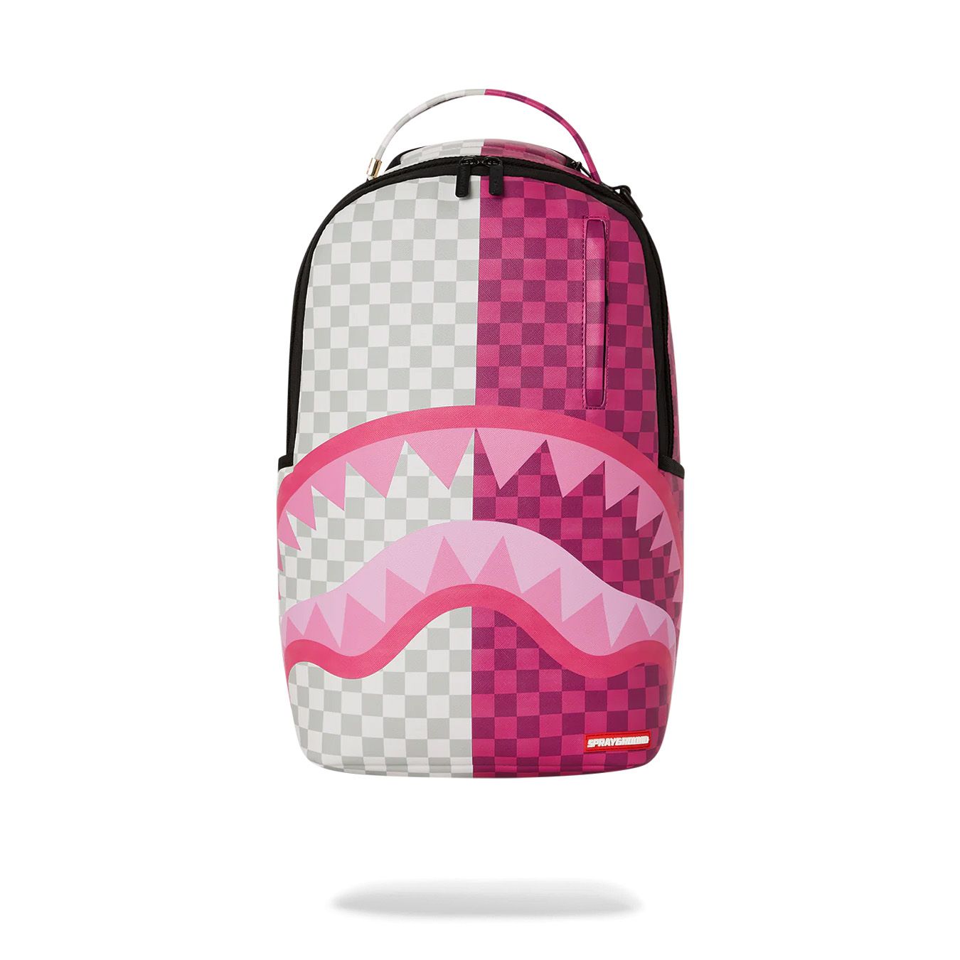 תיק גב ורוד וקרם ספרייגראונד – SPRAYGROUND PINK & CREAM CHECK BACKPACK ...