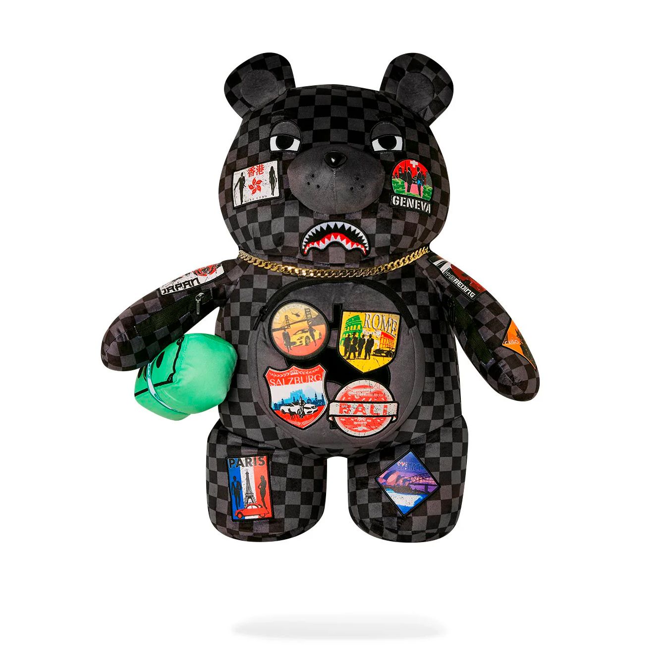 תיק גב דובי ספרייגראונד – SPRAYGROUND GLOBAL MOGUL LOST TICKET MONEY ...