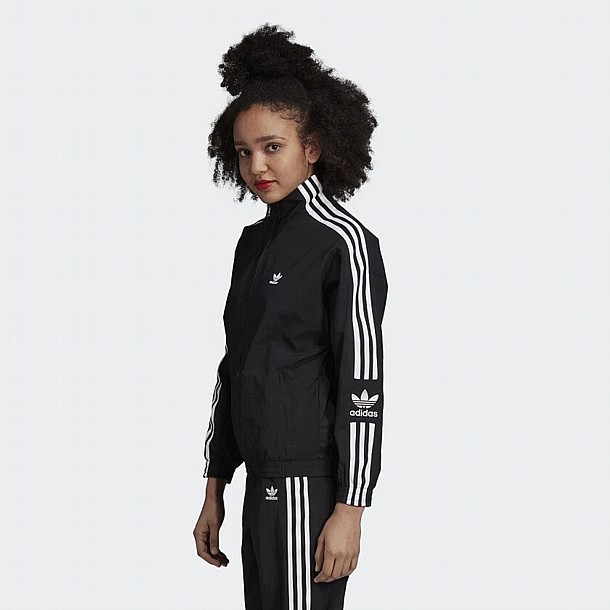 ADIDAS TRACK JACKET- אדידס ג'קט ניילון שחור